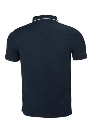 Helly Hansen Kos Logo-print Piqué Polo Shirt - Blue