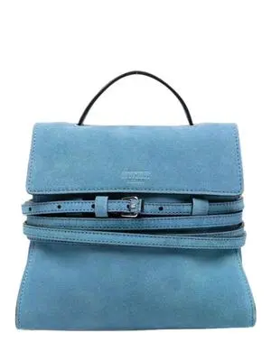 Moschino Suede Tote Bag - Blue