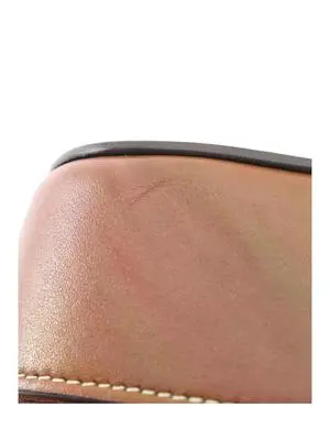 Celine Calfskin Cuir Triomphe Box Bag - Brown