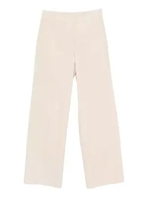 Peserico Concealed-fastening Wide-leg Trousers - Neutrals