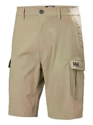 Helly Hansen Cargo Shorts With Logo Patch - Neutrals
