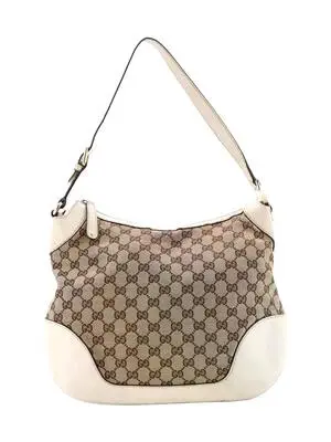 Gucci Gg Canvas Medium Hobo Bag - Brown