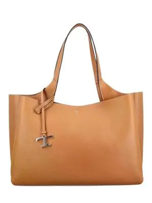 TOD'S Tod's Timeless Pendant Shoulder Bag Neutrals
