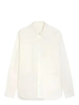 Rick Owens Concealed-button Shirt - Neutrals