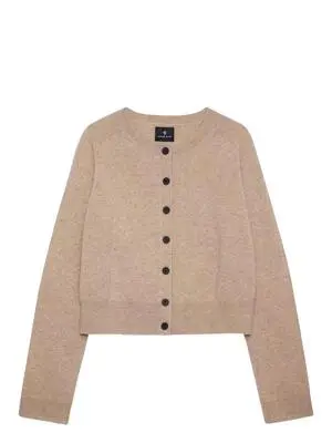 ANINE BING Joye Cardigan - Neutrals