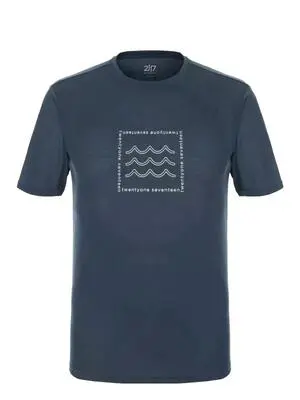 2117 OF SWEDEN Tista Graphic-print Crew-neck T-shirt - Blue
