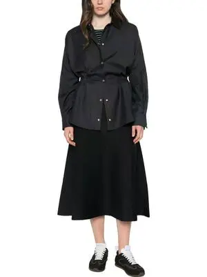 Moncler Drawstring Waist Shirt - Blue