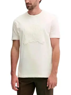 Gant Embroidered-patch T-shirt - Neutrals