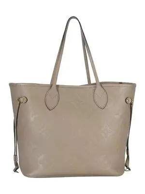 LOUIS VUITTON Empreinte Neverfull Giant Monogram Tote Bag - Grey