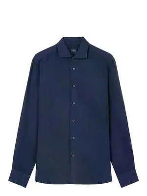 Fedeli Nick Long-sleeve Shirt - Blue