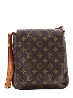 LOUIS VUITTON Musette Salsa Pm Shoulder Bag Monogram Canvas - Brown