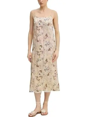 Munthe Barika Midi Dress - Neutrals