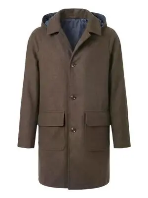 KIRED Reversible Hooded Coat - Blue