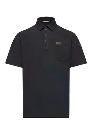 Moncler Chest-pocket Polo Shirt - Blue