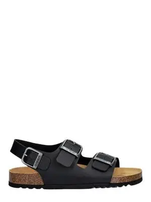 DR. SCHOLL'S SHOES Axel Backstrap Sandals - Black