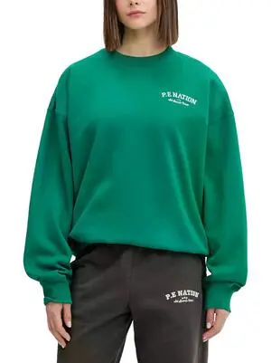 P.E Nation Drop-shoulder Sweatshirt - Green