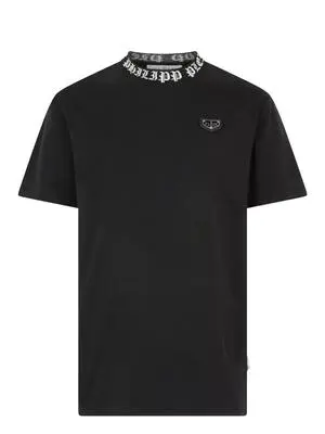 Philipp Plein Jersey T-shirt Plein Gothic - Black