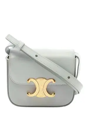 Celine Claude Mini Shoulder Bag - Grey