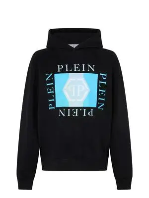 Philipp Plein Logo-print Hoodie - Black