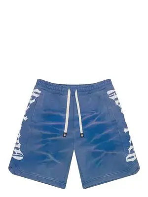 GODSPEED Courtside Tie-dye Shorts - Blue