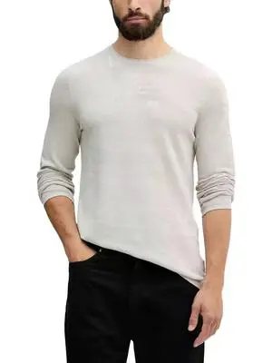 Marc O'polo Waffle Knit Long-sleeve Sweater - Neutrals