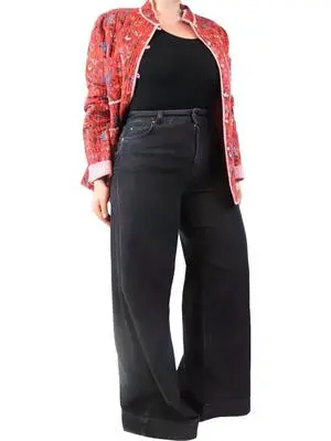 Max Mara Wide-leg Jeans - Black
