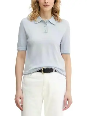 BENETTON Short-sleeve Polo Shirt - Blue