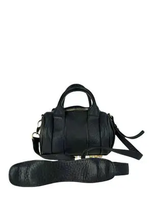 ALEXANDER WANG 2010s Rocco Studded Satchel Bag - Black