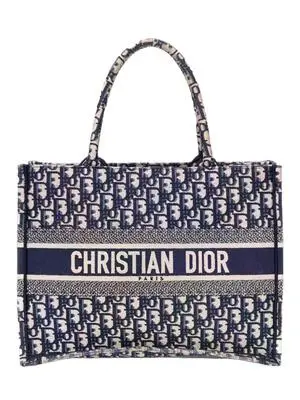 Dior Book Oblique Tote Bag - Blue