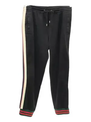 Gucci 2010s Web Stripe Tracksuit - Black