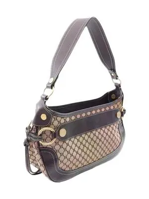 Celine Macadam Shoulder Bag - Brown
