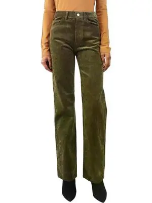 ISSUE TWELVE Chia Corduroy Trousers - Green