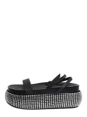 Simkhai Open-toe Platform Sandals - Black