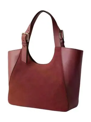 Furla Buckle-detail Tote Bag - Red