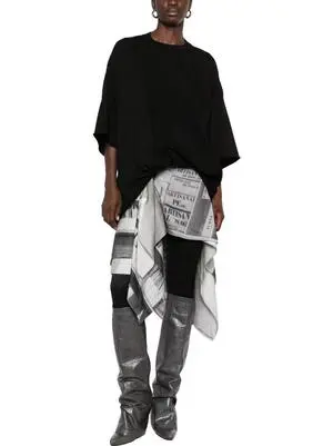Rick Owens Oversized T-shirt - Grey