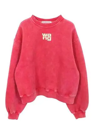 ALEXANDER WANG Logo-print Sweater - Red