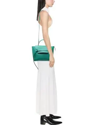 Celine Micro Grained Calfskin Belt Bag Satchel - Green