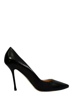 SERGIO ROSSI Godiva Pointed-toe Pumps - Black