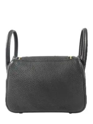 Hermès Mini Lindy Tote Bag - Black