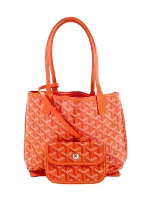 Goyard Anjou Reversible Tote - Orange