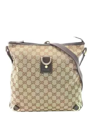 Gucci Abby Gg Supreme Canvas Shoulder Bag - Neutrals