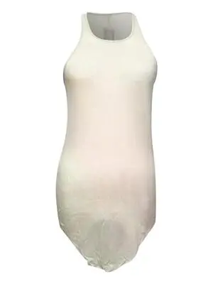 Rick Owens Rib-knit Tank Top - Neutrals