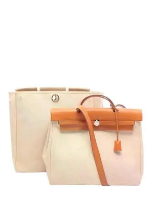 Hermès Herbag Mm Tote Bag - Neutrals