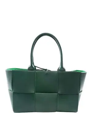 Bottega Veneta Arco Small Maxi Intrecciato Handbag - Green