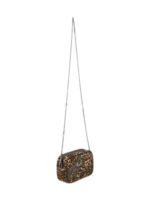 GOLDEN GOOSE Mini Star Leopard Print Shoulder Bag - Neutrals