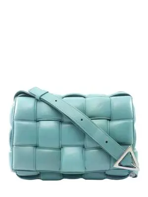 Bottega Veneta Padded Cassette Shoulder Bag - Blue