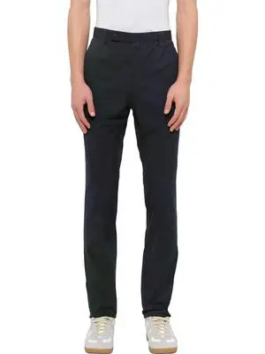 LANVIN Slim-fit Button-fastening Trousers - Blue