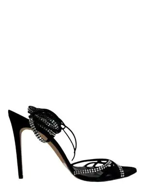 Paris Texas Holly Nicole Strappy Sandals - Black