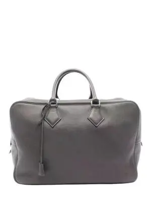 Hermès 2001 Plume 45 Boston Tote Bag - Black