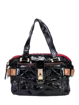 Chloé Stud-embellished Turn-lock Tote Bag - Black